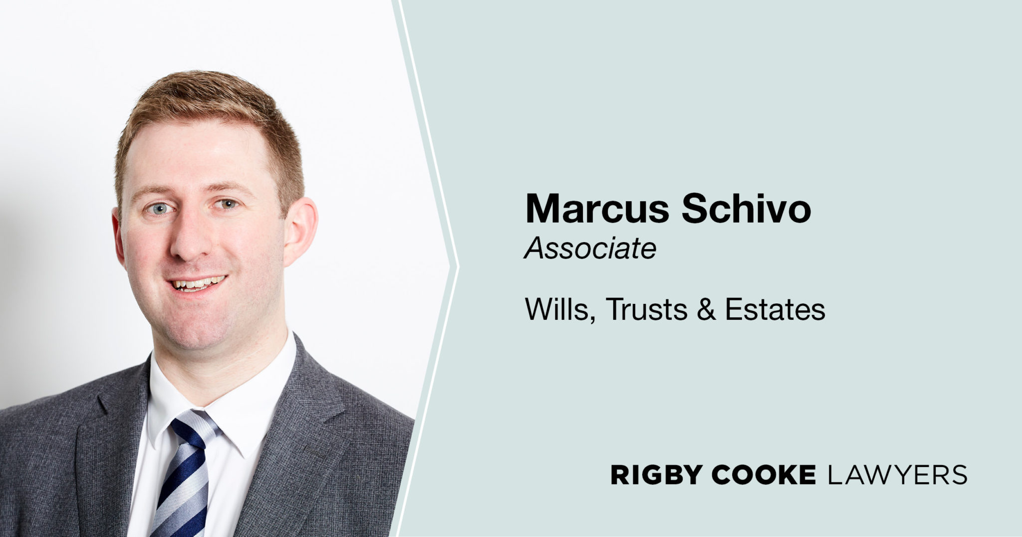 The Legal Life - meet our newly promoted Lawyer Marcus Schivo - Rigby ...